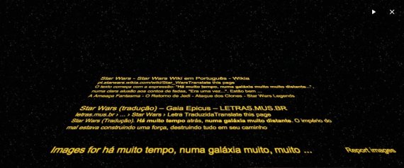 CLARABOIA: Star Wars: digite "há muito tempo, numa galáxia muito, muito ...