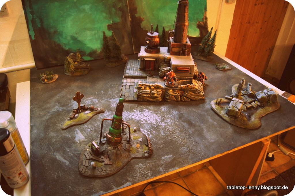 Tabletop-Lenny: Warmachine Terrain / Warmachine Gelände