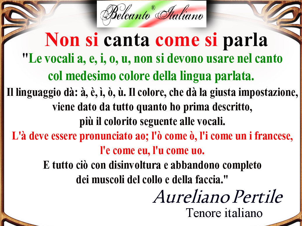 Metodo di Canto e Tecnica vocale del Tenore Aureliano Pertile: 2015