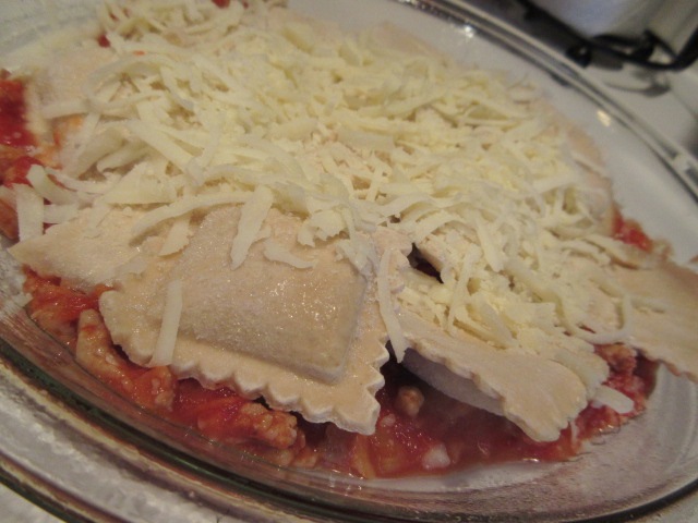 The Cannary Family: Baked Ravioli, Lydia style