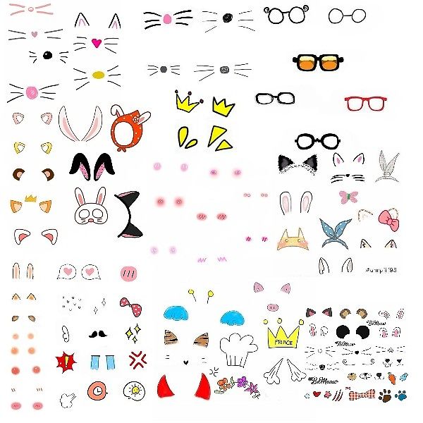 Overlays cute, Sticker picsart, Sticker overlay