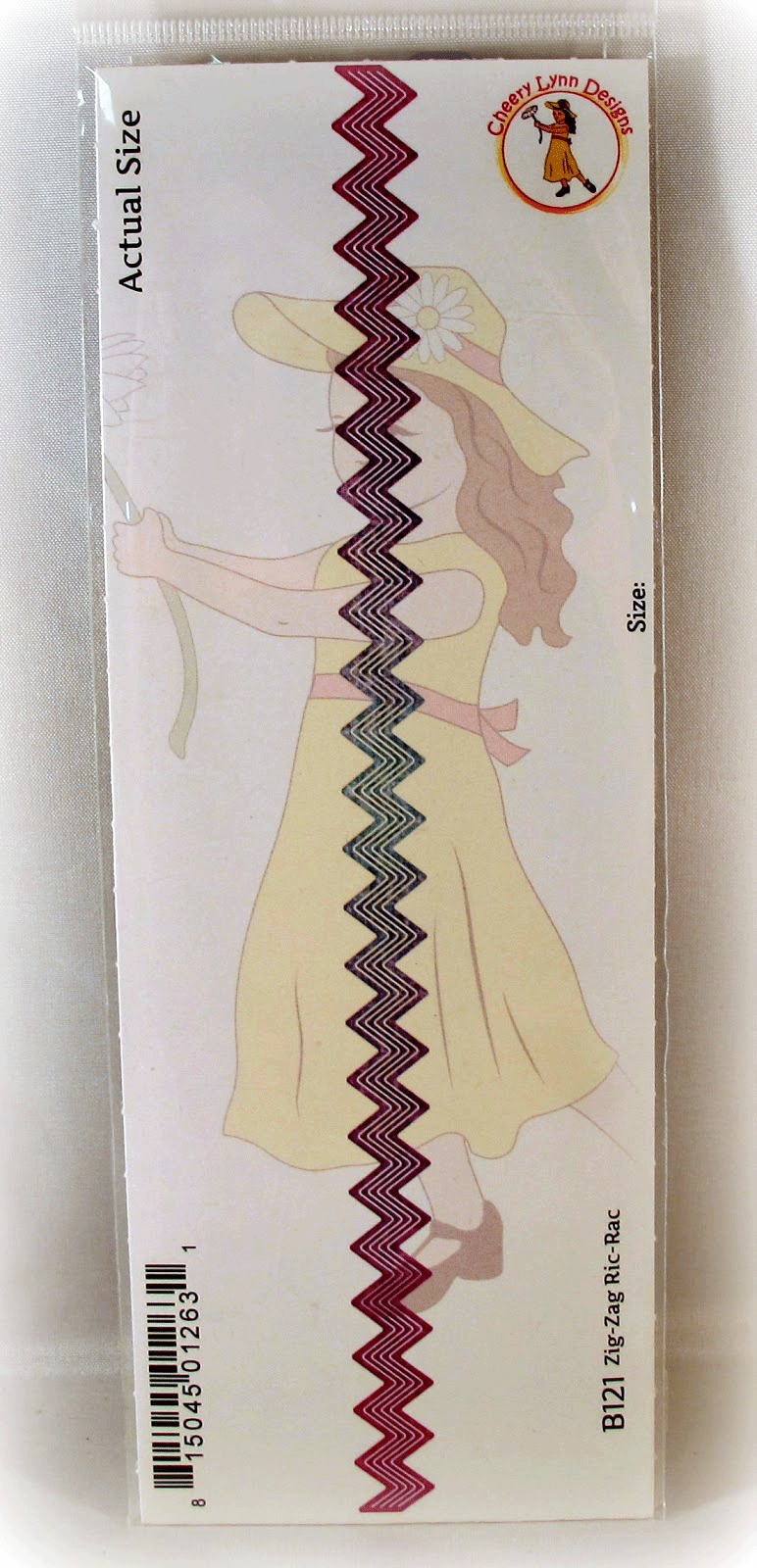 He"artful" Validation of Vicki: Double D Ric Rac - Zig Zag Challenge!