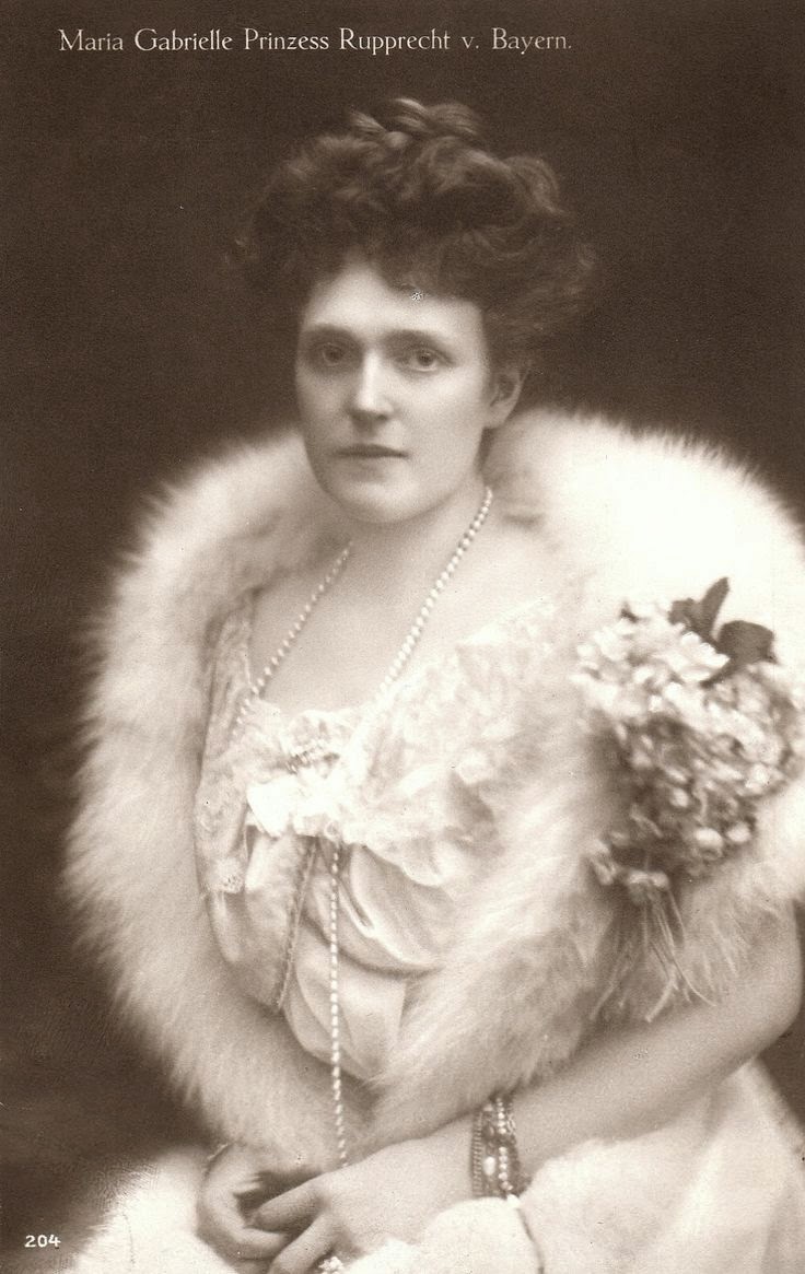 Maria's Royal Collection: Duchess Marie Gabrielle in Bavaria, Crown ...