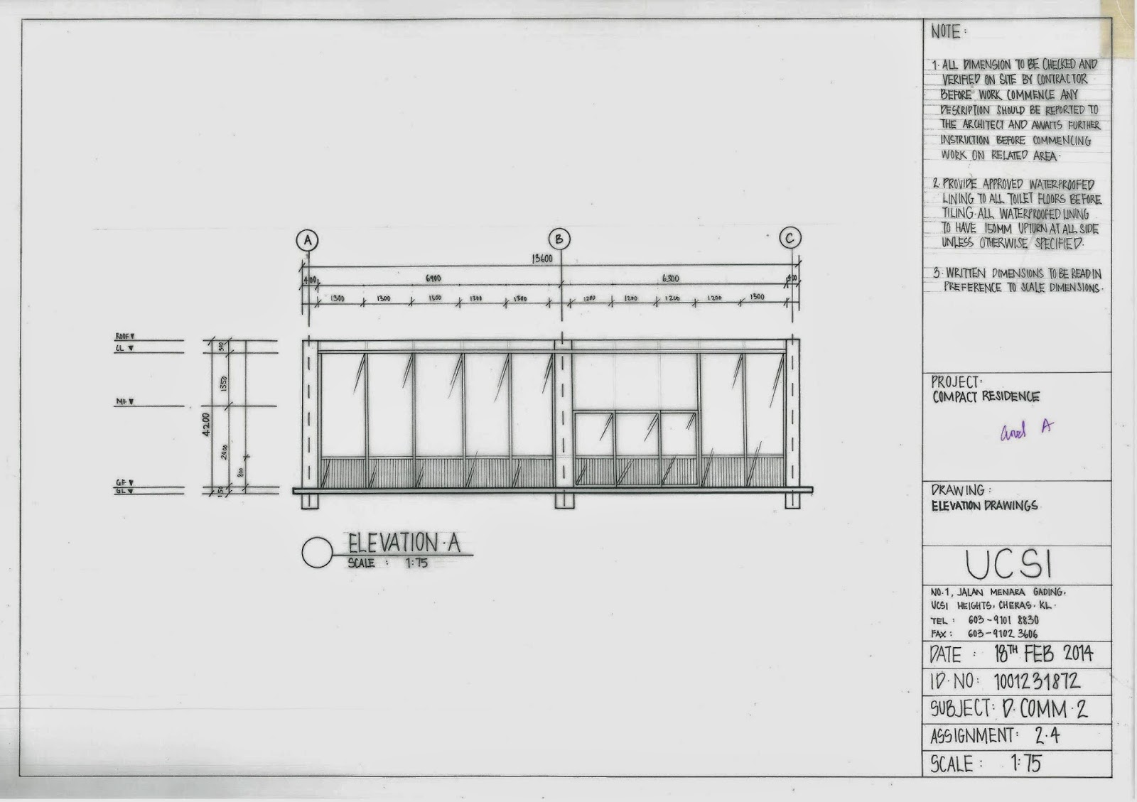 NANO_纳米: ORTHOGRAPHIC DRAWING & EXPLODED PARALINE DRAWING