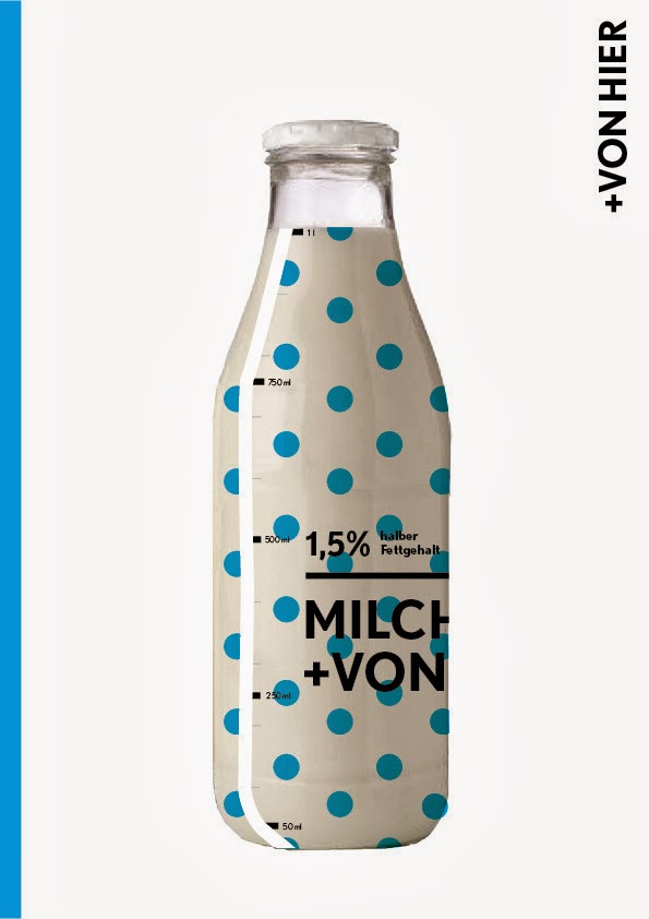 The multi purpose Britta Streicher measuring cup glass milk bottle design.