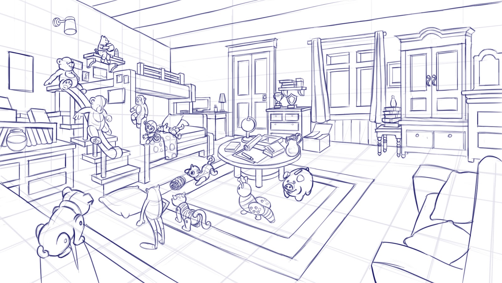 Game Concept Artist: Game art work