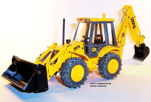 Maquetasdiego: 🚜👉 JCB 217S | RETROEXCAVADORA | MAQUINARIA PESADA | JBC ...