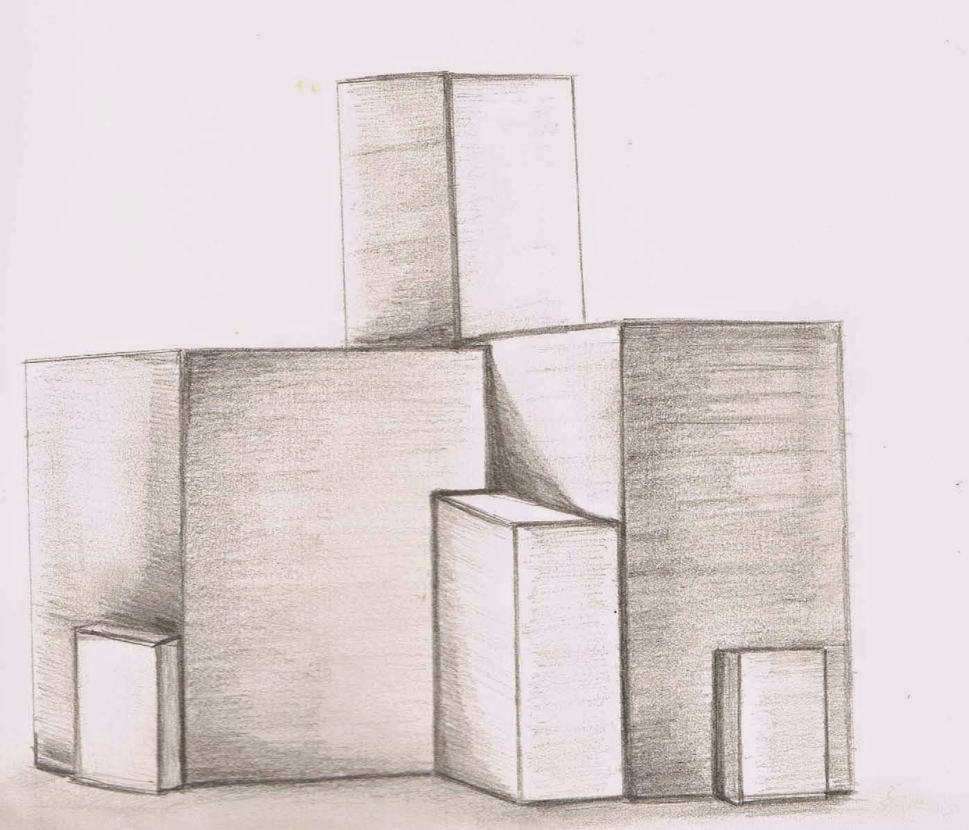 AD5507 Advanced Drawing and Authorial Practice: Boxes...and composition