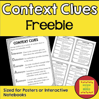 Teach them Context Clues | Mentoring in the Middle