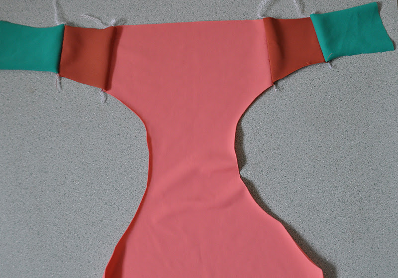 The Strawberry Milk Run: Colour Block Bikini Tutorial - assembling the ...