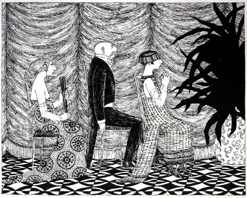 Nantucket Mermaid: Happy Birthday Edward Gorey!