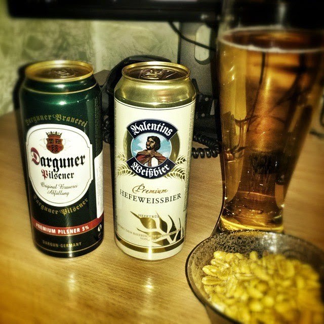 Beer Noob: Darguner Premium Pilsner & Valentins Hefeweissbier Premium