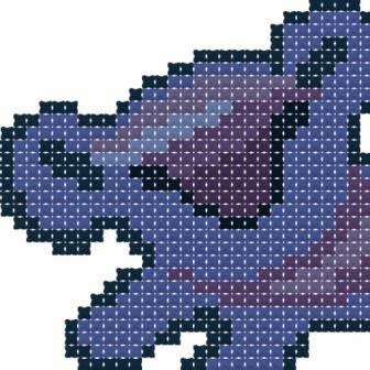 X-Stitch Magic: Rafiki’s Drawing of Simba