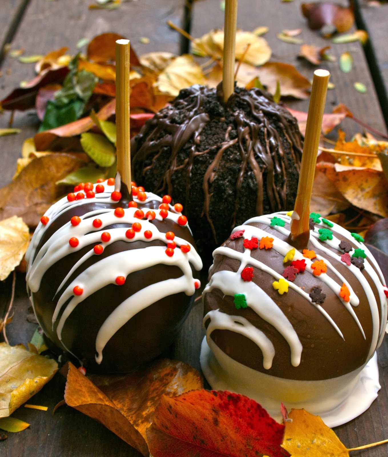 The Chocolate Workshop: Fall Time Favorites Caramel Apples