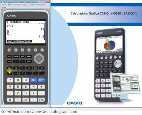 Zona Casio: Vídeo-tutoriales de la calculadora Casio fx-CG50