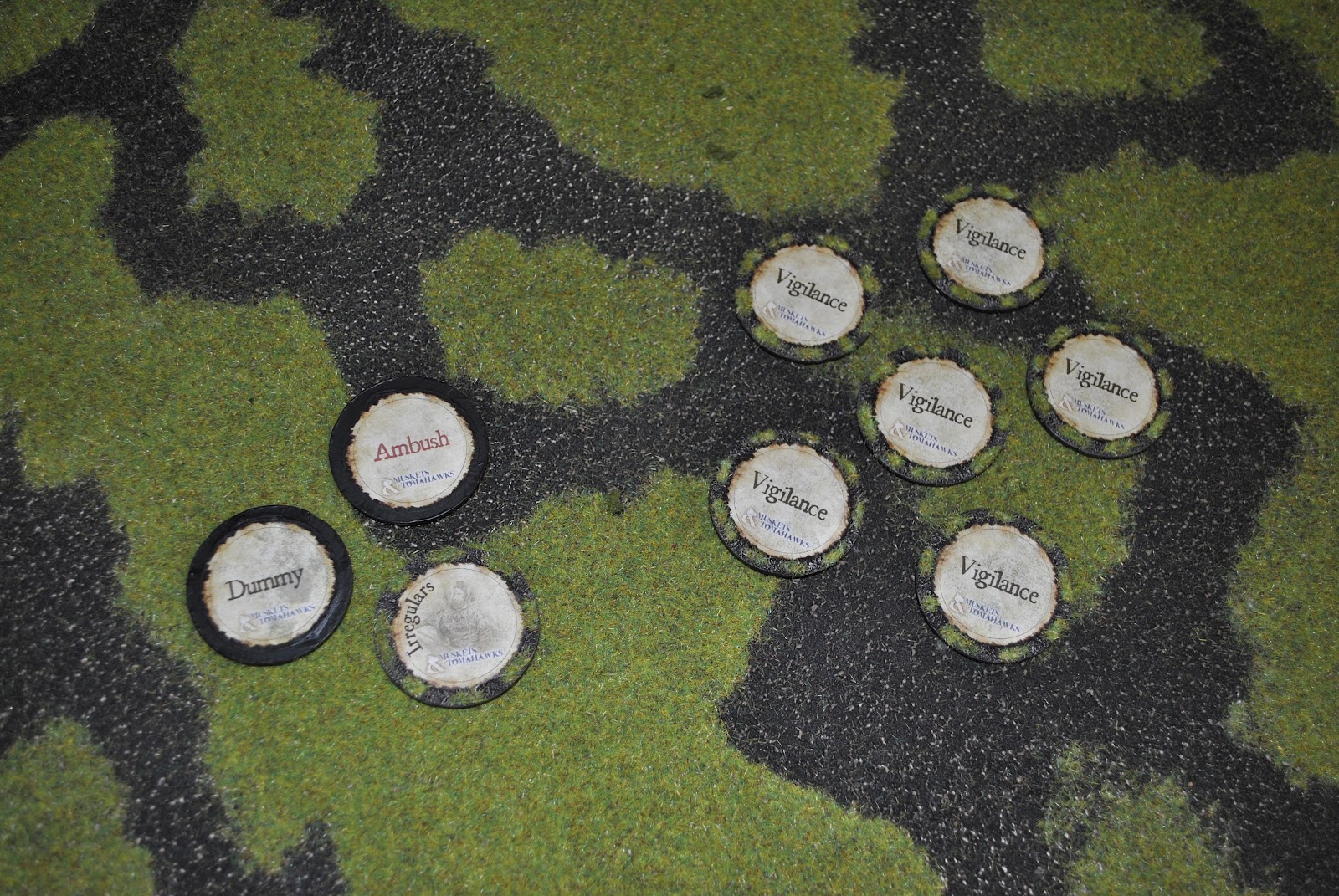 Jay's Wargaming Madness: Muskets and Tomahawks: Spice up those counters!