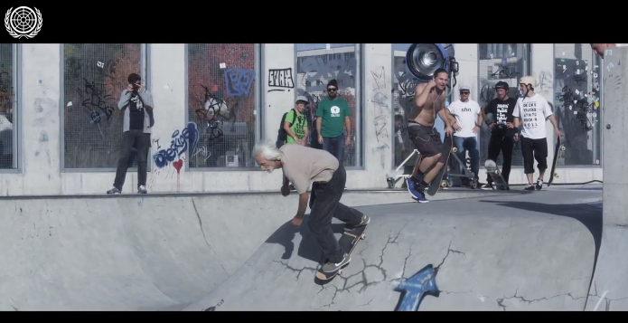 AMG: NEAL UNGER, 60 YEAR OLD SKATEBOARDER