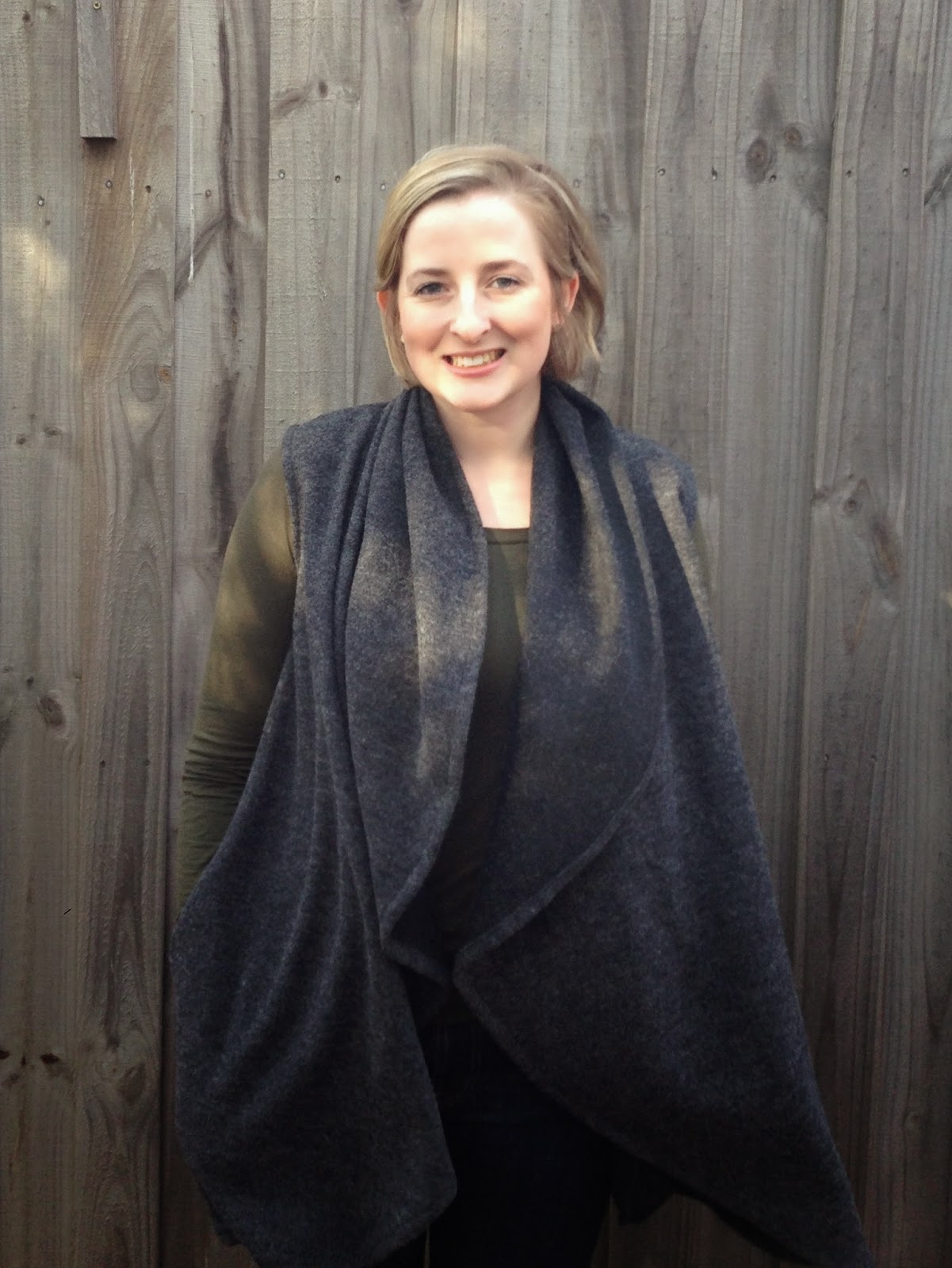 Sewn By Elizabeth: Draped Coat & Renfrew Top