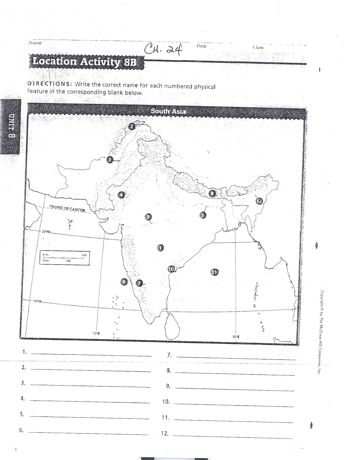 Mr. E's World Geography Page
