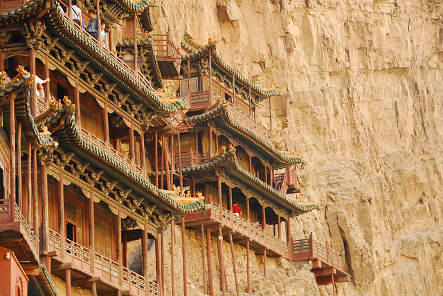 Hanging Temple - Hanging Monastery - PICXACT - "Amazing Findings imageblog"
