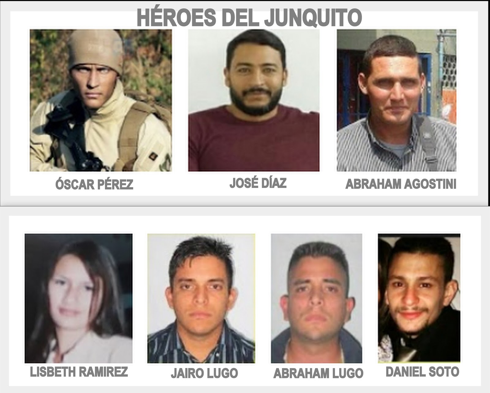Aserne Venezuela Oscar Pérez Y Los Miembros De Su Grupo Murieron Por