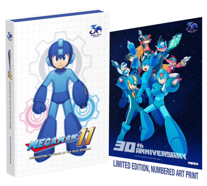 Rockman Corner: Mega Man 11 Strategy Guide Gets New Cover Art and More ...