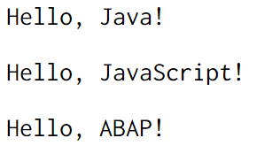 SAP ABAP Central: String Template in ABAP, ES6, Angular and React