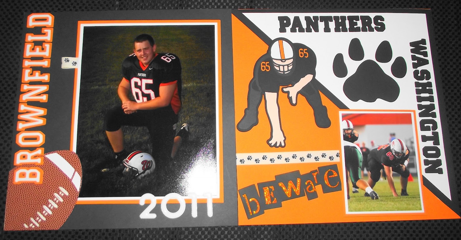 uscrap2: Football Layouts, 12 x 12