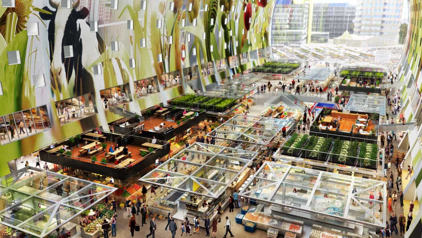 architecture now and The Future: MARKET HALL BY MVRDV