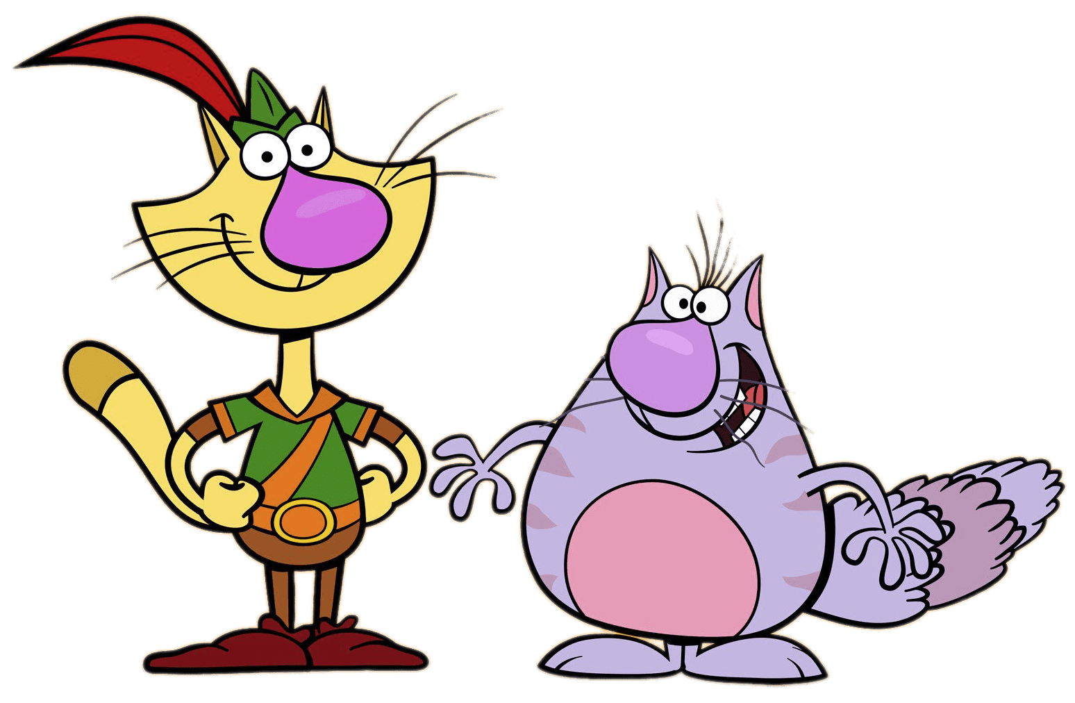 Cartoon Characters: Nature Cat (PNG)