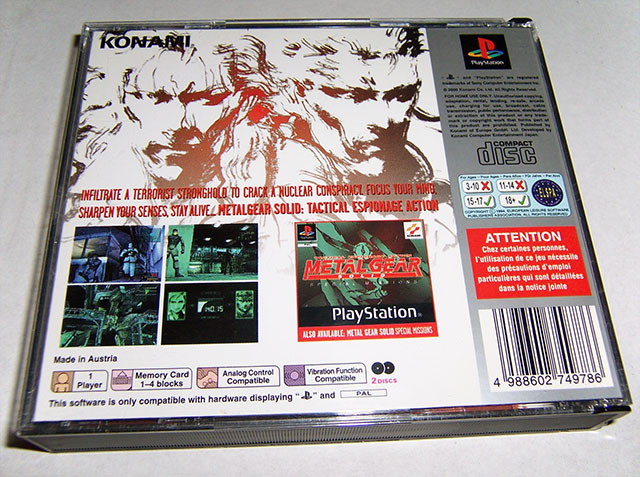 Super Adventures in Gaming: Metal Gear Solid (PSX)