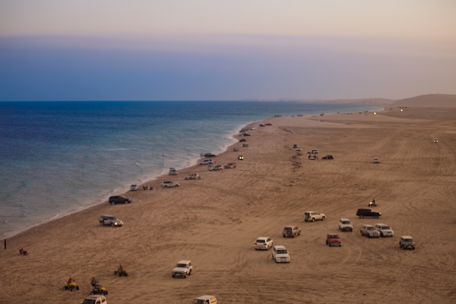 Arjunpuri in Qatar: Mesaieed Beach in Qatar