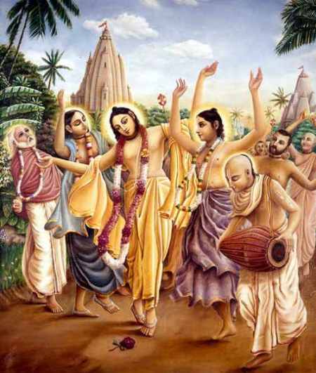 Radha-Govinda - Tempel: Appearance day of Sri Advaita Acharya