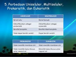 Ilmu Alam Organisme multiseluler Vs uniseluler
