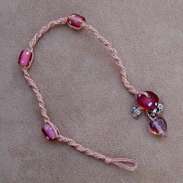 CreationsByCyn: Macrame Bracelets-Anklets