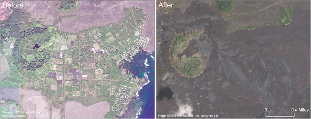 daily timewaster: Fissure 8 devastation documented on Hawaii.
