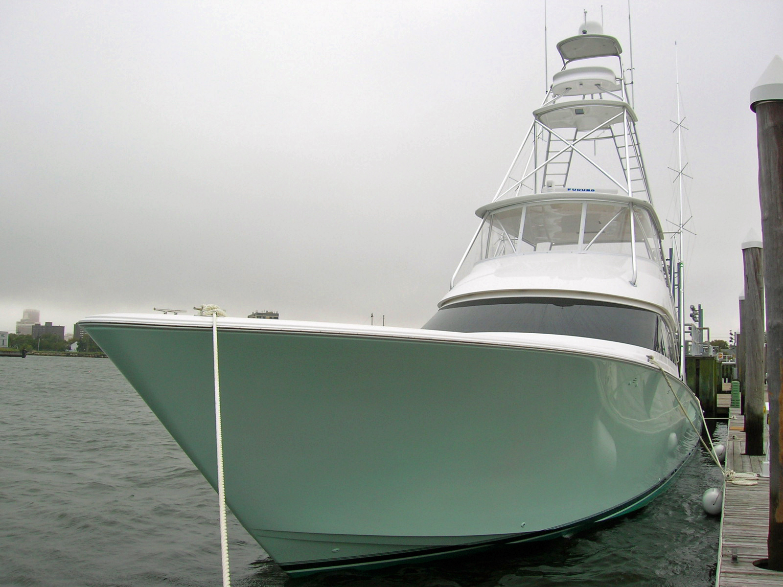 Mike Middleton at HMY Yacht Sales: The new Viking 66 Convertible
