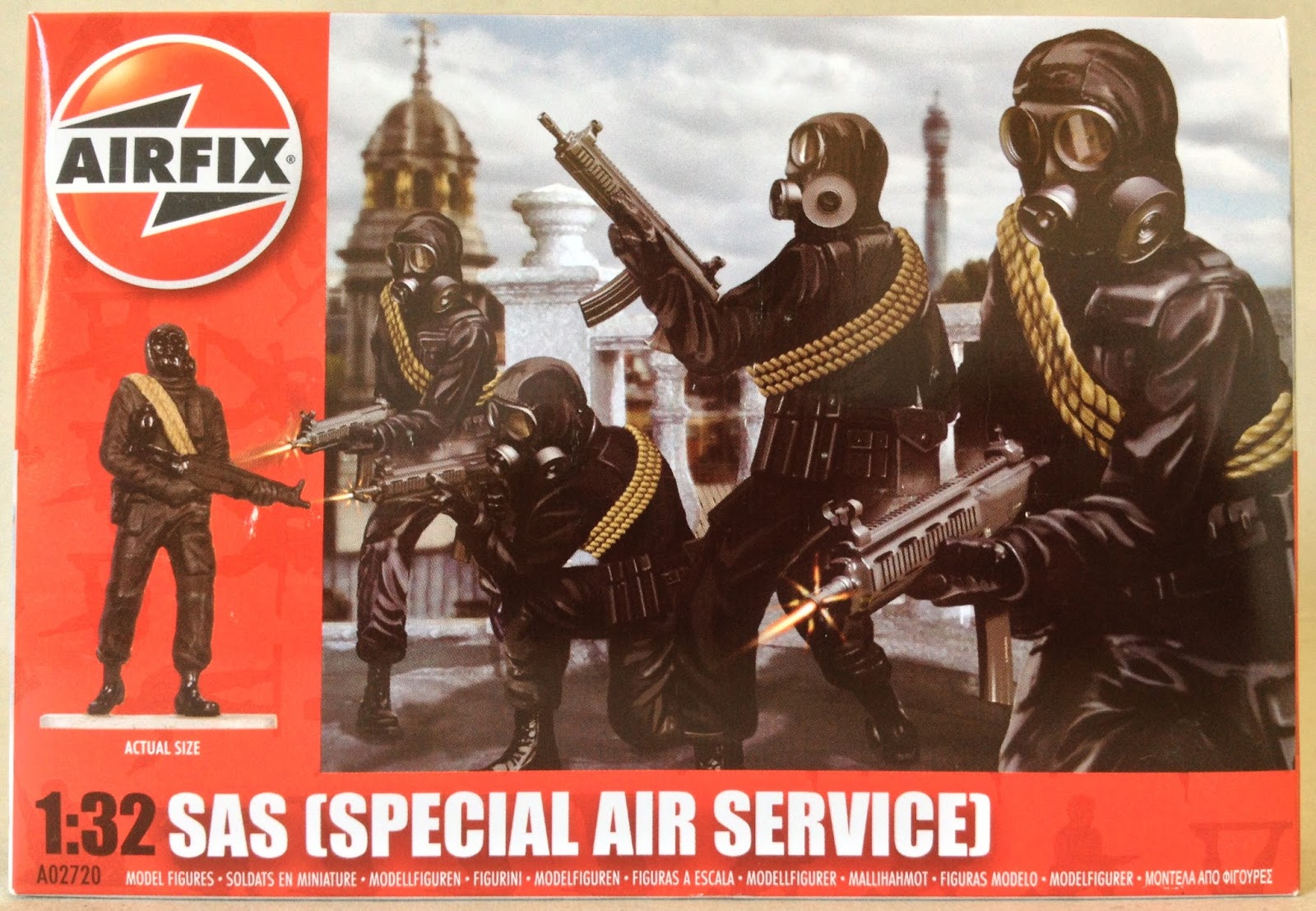 Commander of Plastic Men!: AIRFIX MODERN SERIES 1/32 SCALE