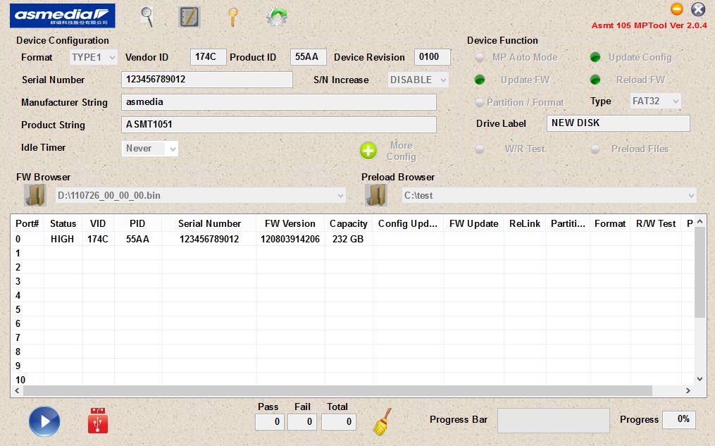 ウェブに残したもの: SATA-USB3のHDDケース：オウルテックOWL-EGP25S/U3はASM1051Eらしい＆自己責任ファームアップ実験！