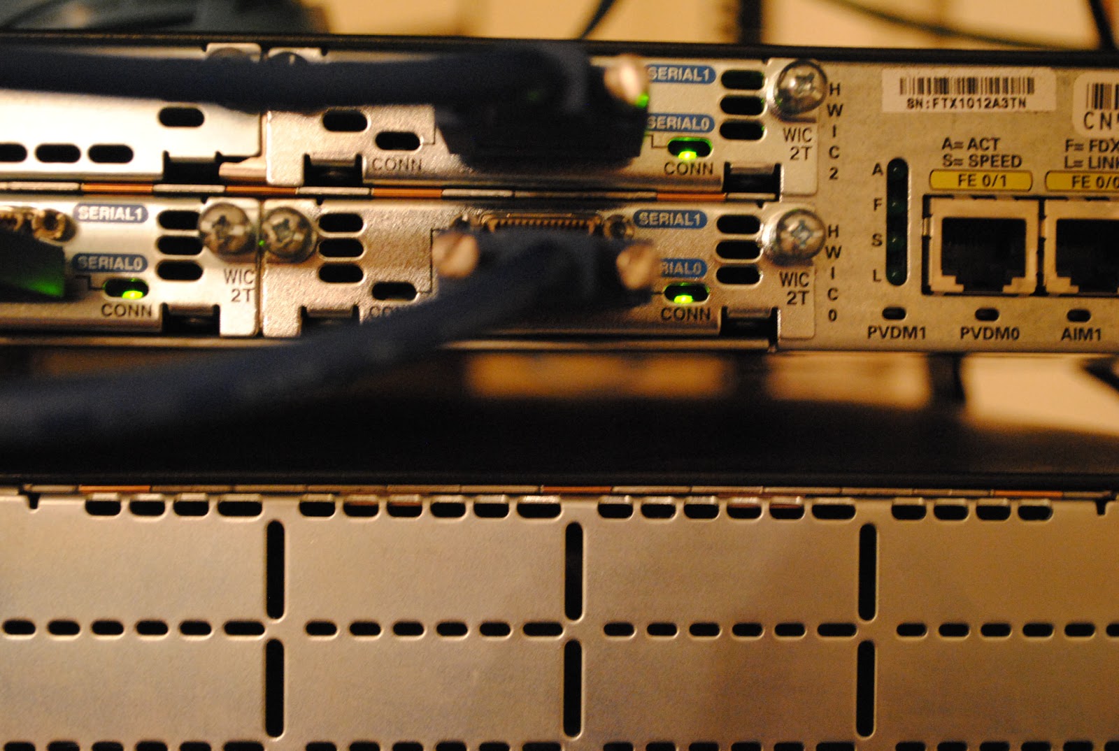 Ron's Information Technology Blog: Lab Pics: New Frame Relay Switch