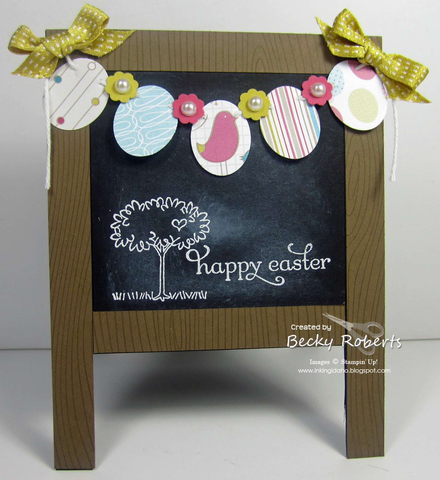 Inking Idaho: Chalkboard Card Tutorial