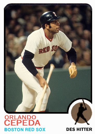 1973 Topps Baseball Card Update Series: 1973 Boston Red Sox - 89-73 ...