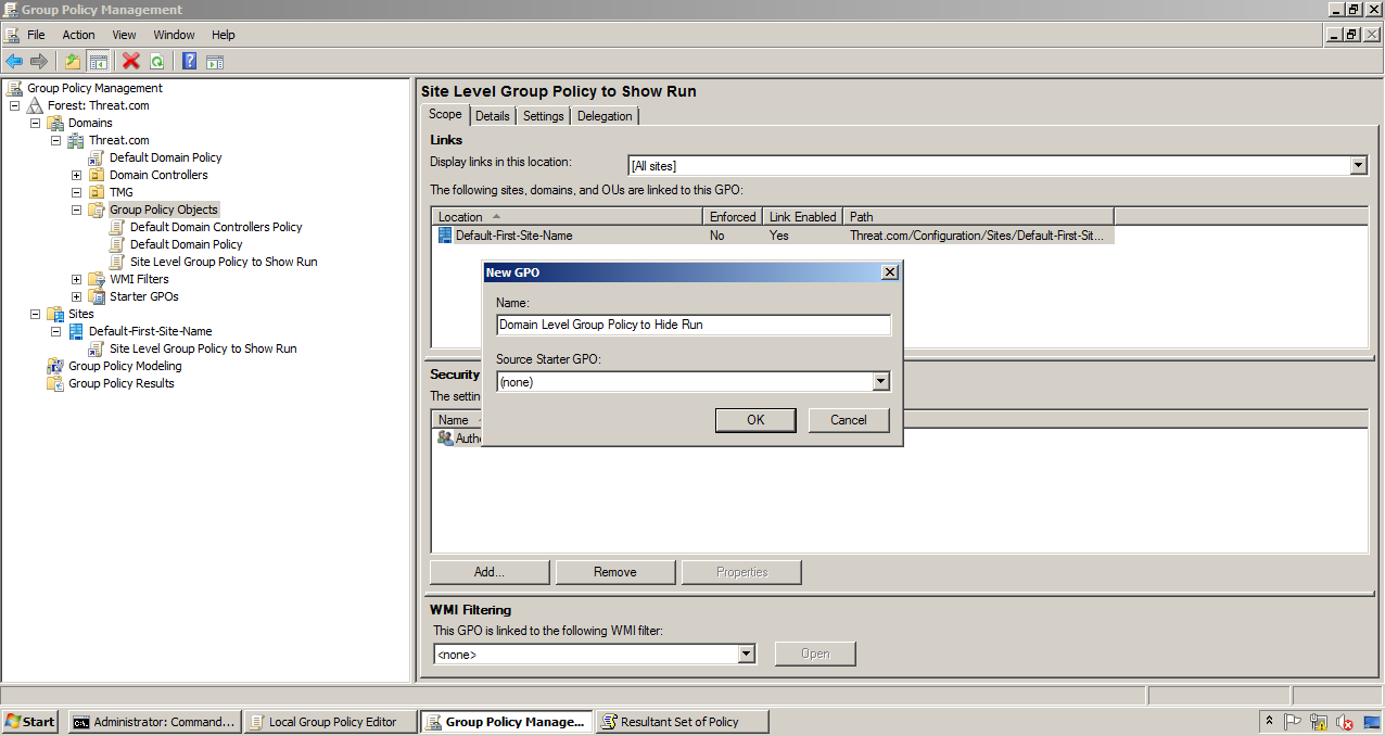 AD Shot Gyan: Group Policy Precedence