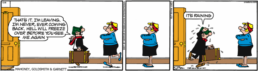 ΗΜΕΡΟΛΟΓΙΟ ΚΑTΑΣTΡΩΜΑTΟΣ: ANDY CAPP (ANDY and FLO) COMIC STRIP