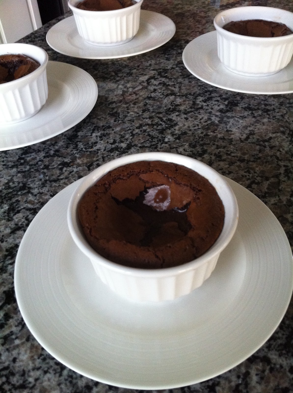 table talk: celebration chocolate pots