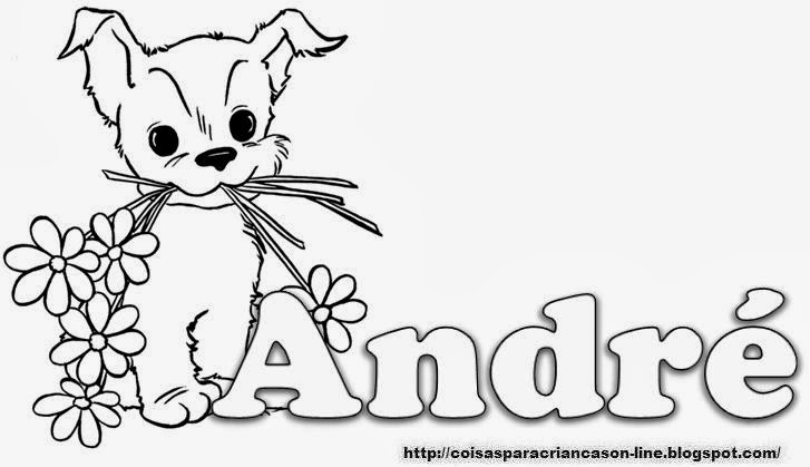 Coisinhas para Crianças: Nomes de pessoas para colorir