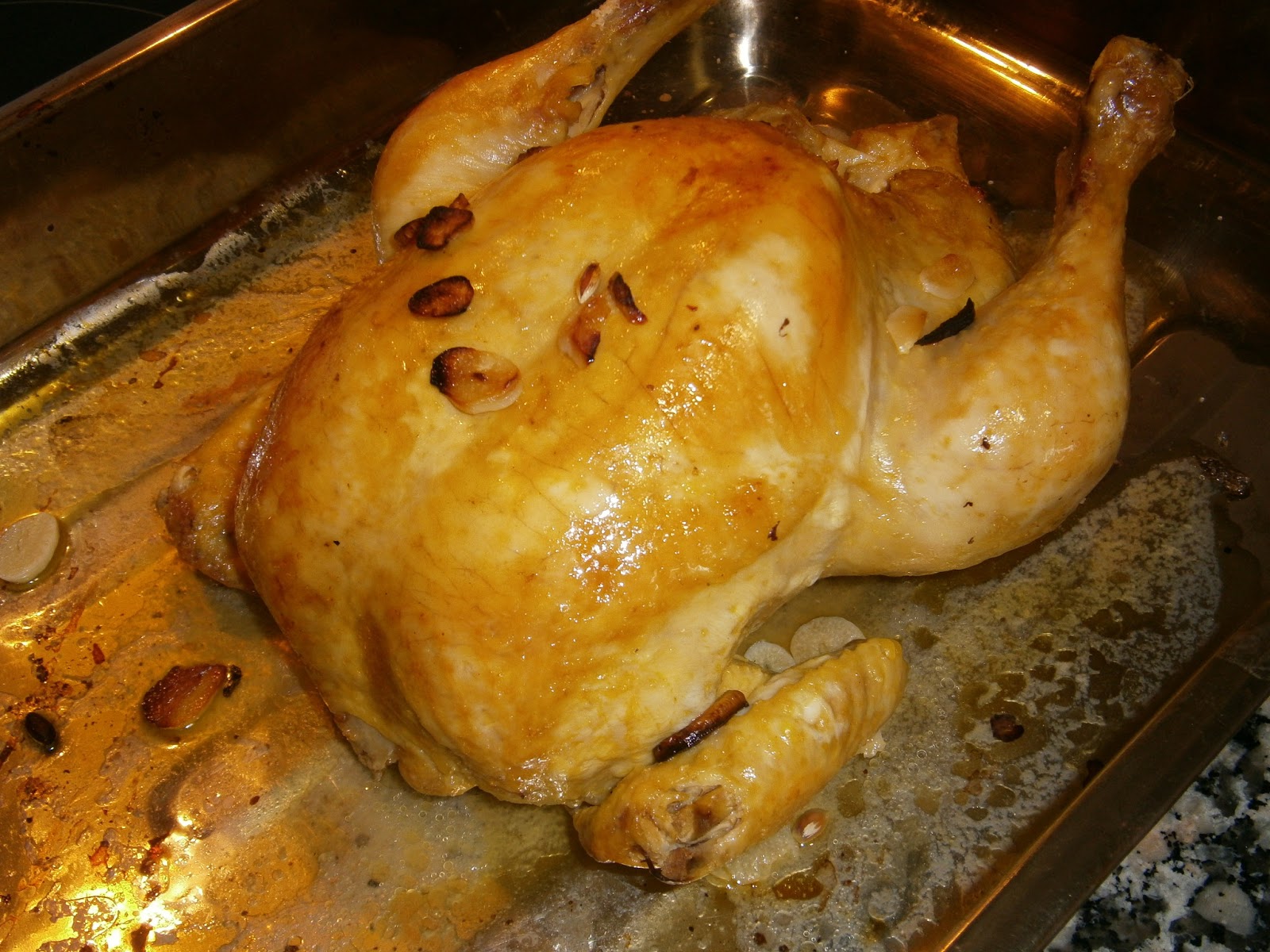 Pollo al Limón ( Pollo asado al horno)