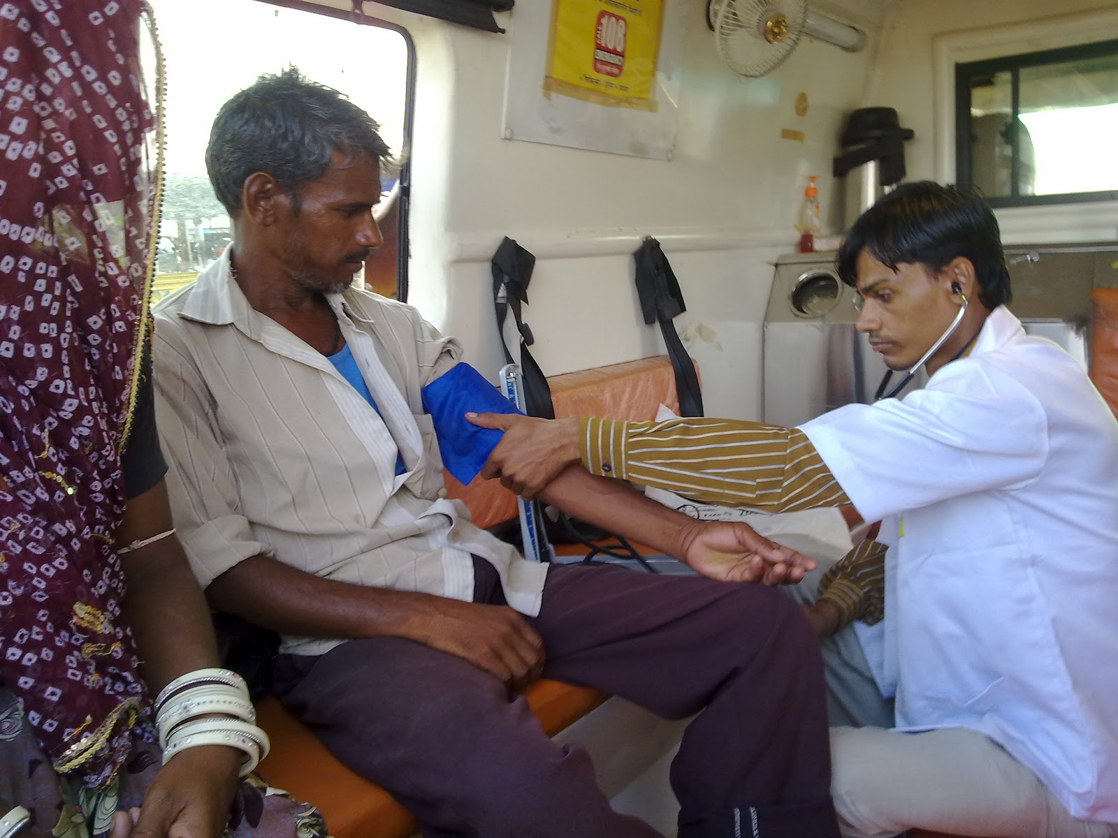 Ziqitza Health Care Limited: Health Check Up Camp @ 108 Rajasthan