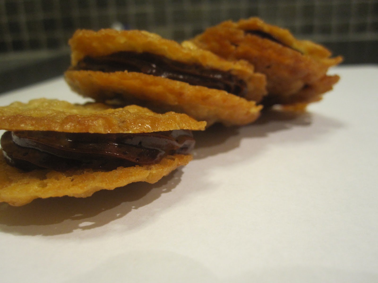 Mat och glass: Dubbla knäckflarn