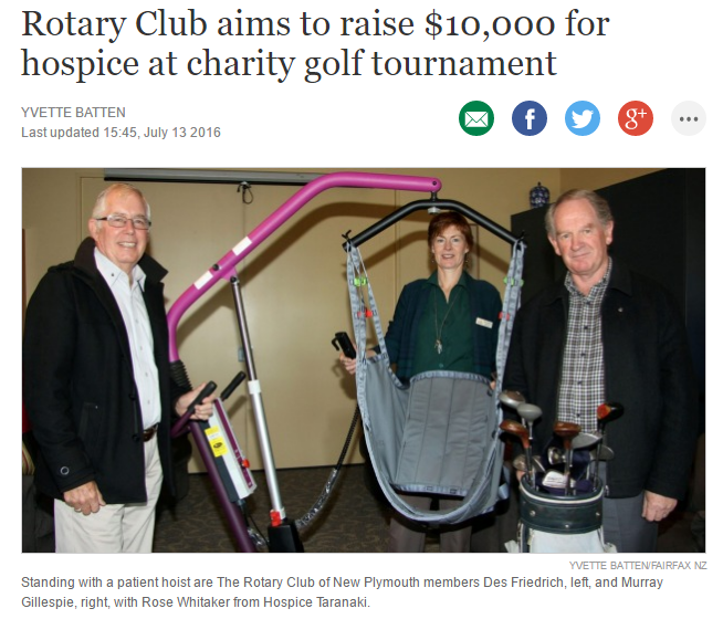 Rotary Reflections: New Plymouth Rotary - helping the young and old and ...